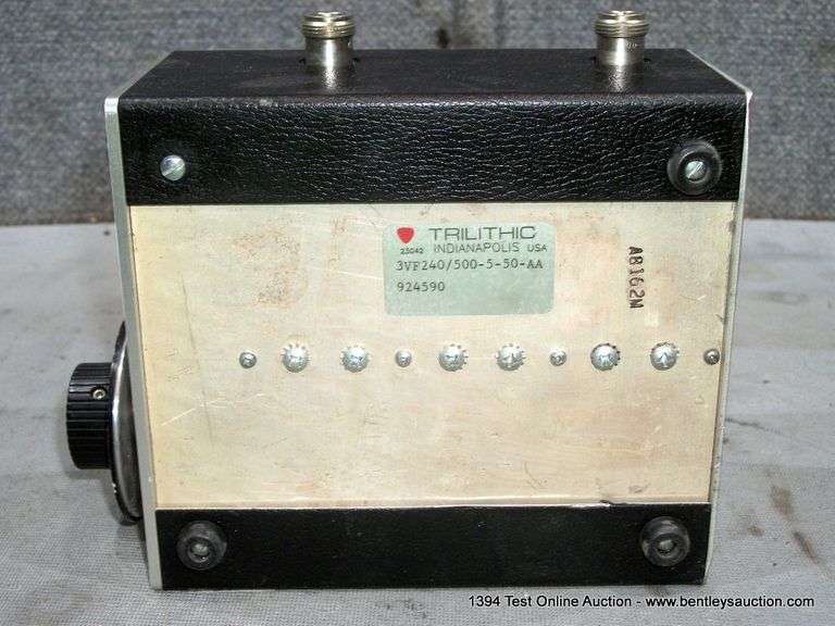 TRILITHIC 3VF240 TUNABLE BANDPASS FILTER - Bentley & Associates, LLC