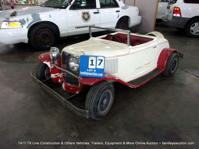 MINI-KARS INC 1932 FORD ROADSTER SHRINER PARADE CAR, 8HP B&S MOTOR, NEW ...