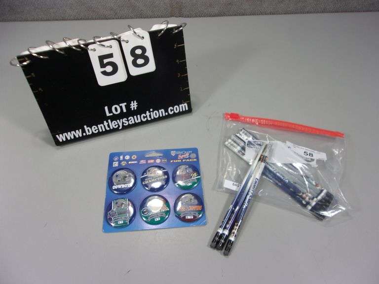 LOT: WIN CRAFT SPORTS FUN PACK - DALLAS COWBOYS BUTONS - SUPER BOWL ...