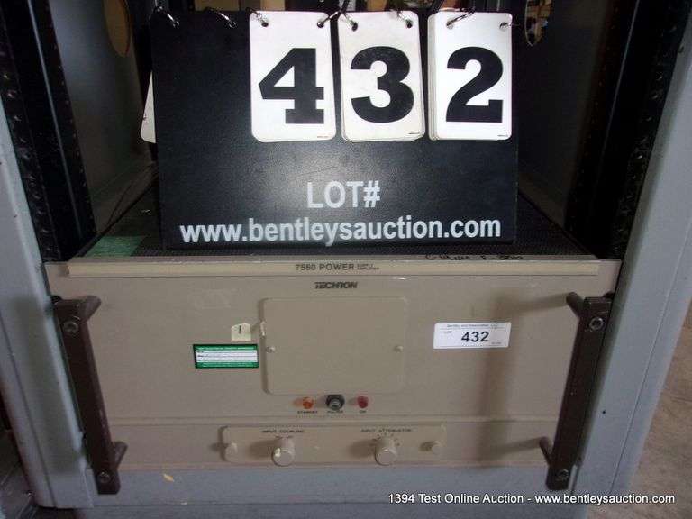 TECHRON 7560 POWER SUPPLY - Bentley & Associates, LLC