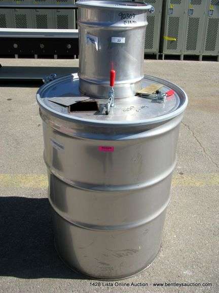 STAINLESS STEEL CANNISTER - Bentley & Associates, LLC