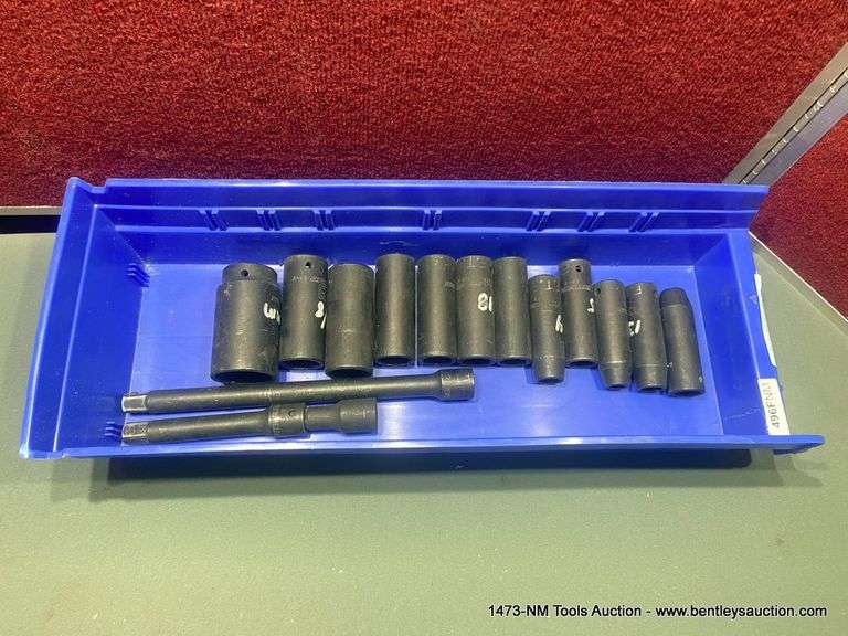 BIN: DEEP SOCKET SET & SOCKET EXTENSIONS - Bentley & Associates, LLC