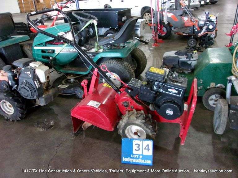 SNAPPER IR5002B 5HP REAR TIRE ROTARY TILLER - Bentley & Associates, LLC