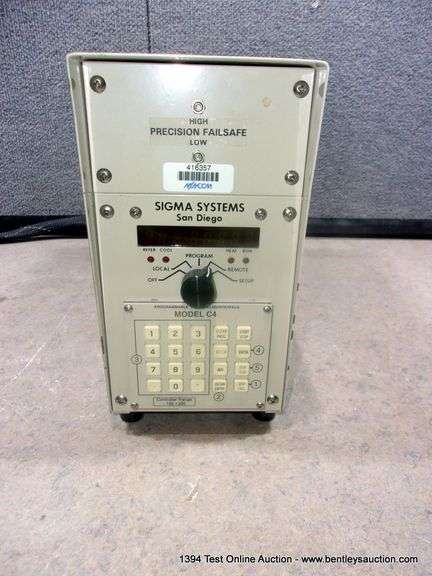 SIGMA SYSTEMS C4 PROGRAMMABLE CONTROLLER INTERFACE - Bentley ...