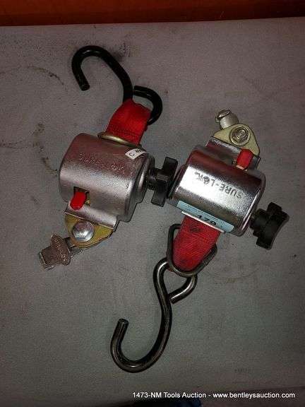 SURE-LOK RETRACTABLE OCCUPANT RESTRAINTS W/ S-HOOK & RATCHET (2X MONEY ...