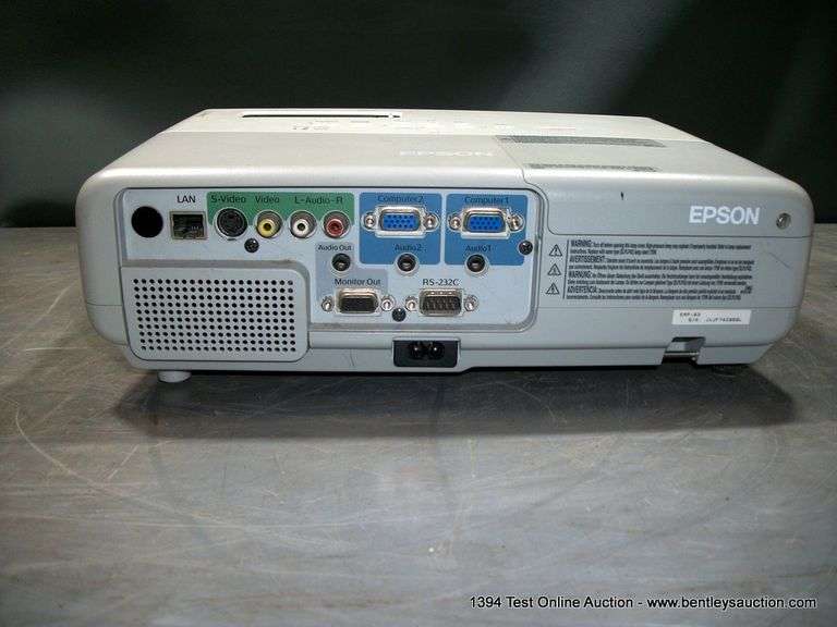 EPSON EMP-83 PROJECTOR - Bentley & Associates, LLC