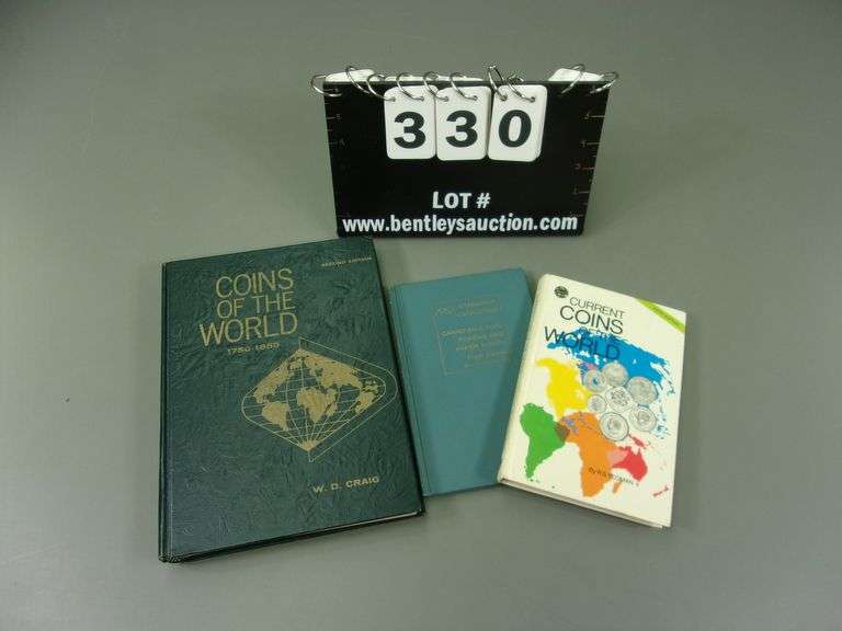 LOT: 3 COIN COLLECTOR KNOWLEDGE BOOKS - 1962 STANDARD CATALOG ...