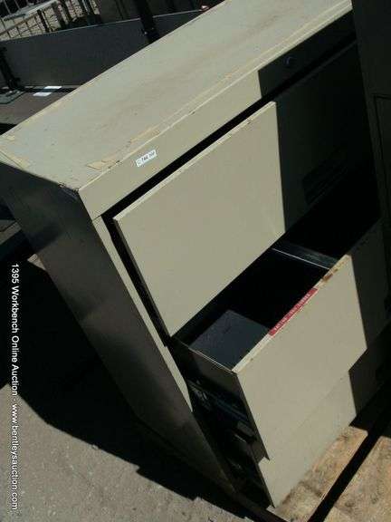 3-DRAWER LATERAL FILE CABINET - DENTS, DINGS - Bentley & Associates, LLC