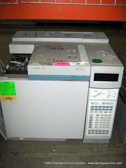 AGILENT 6890 GC SYSTEM - Bentley & Associates, LLC