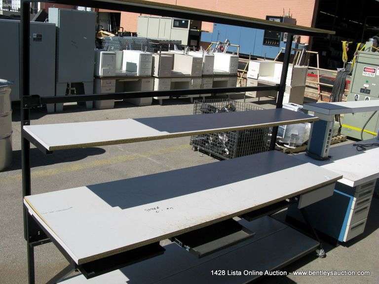 8' WORKBENCH ON WHEELS - Bentley & Associates, LLC