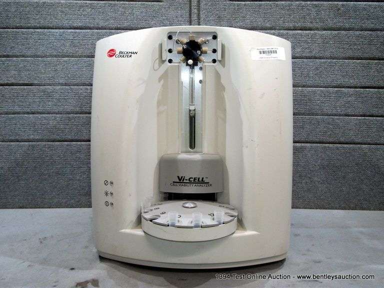 BECKMAN COULTER VI-CELL CELL VIABILITY ANALYZER MODEL VI-CELL AUTO ...