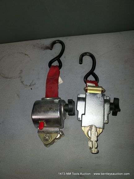 SURE-LOK RETRACTABLE OCCUPANT RESTRAINTS W/ S-HOOK & RATCHET (2X MONEY ...