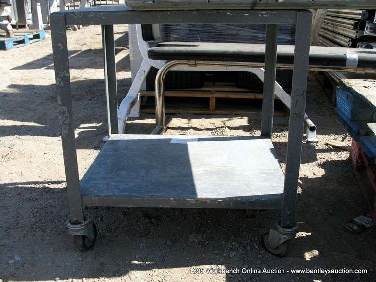 4-WHEEL METAL CART - DENTS, DINGS - Bentley & Associates, LLC