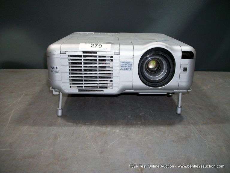 NEC MT1065 PROJECTOR - Bentley & Associates, LLC