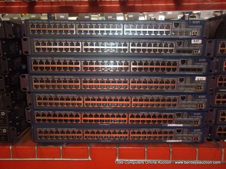 3com Switch 4800g 48 Port 7x Money Bentley And Associates Llc