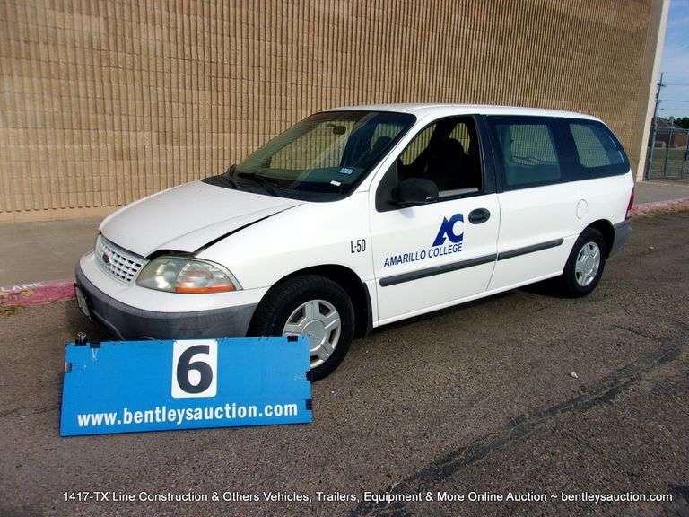 2002 FORD WINDSTAR CARGO MINI VAN ~ Unknown Miles, - Bentley ...