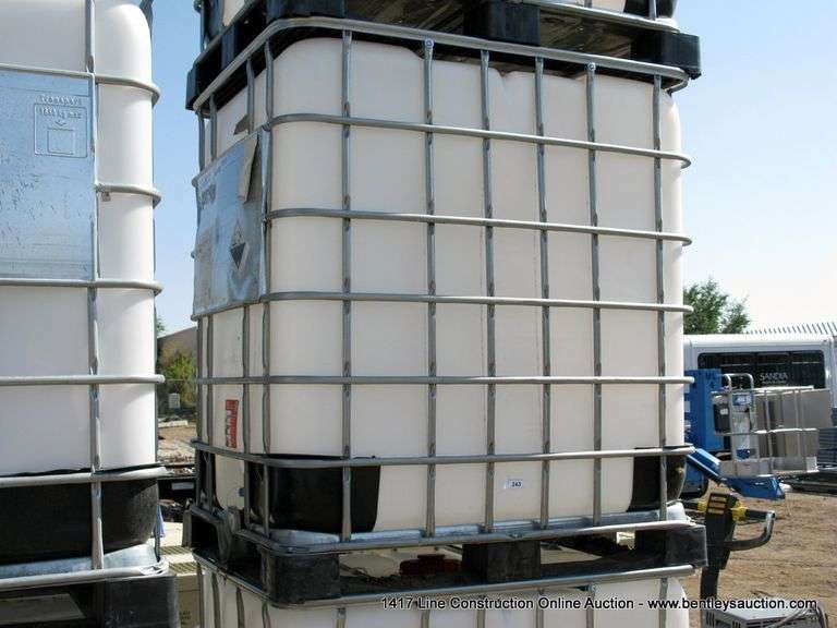 SCHUTZ ECOBULK CONTAINER, 330 GALLON - Bentley & Associates, LLC