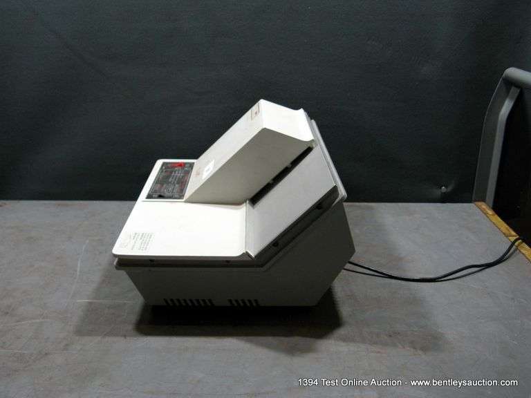 SCANTRON 888P+ TEST SCORING MACHINE - Bentley & Associates, LLC