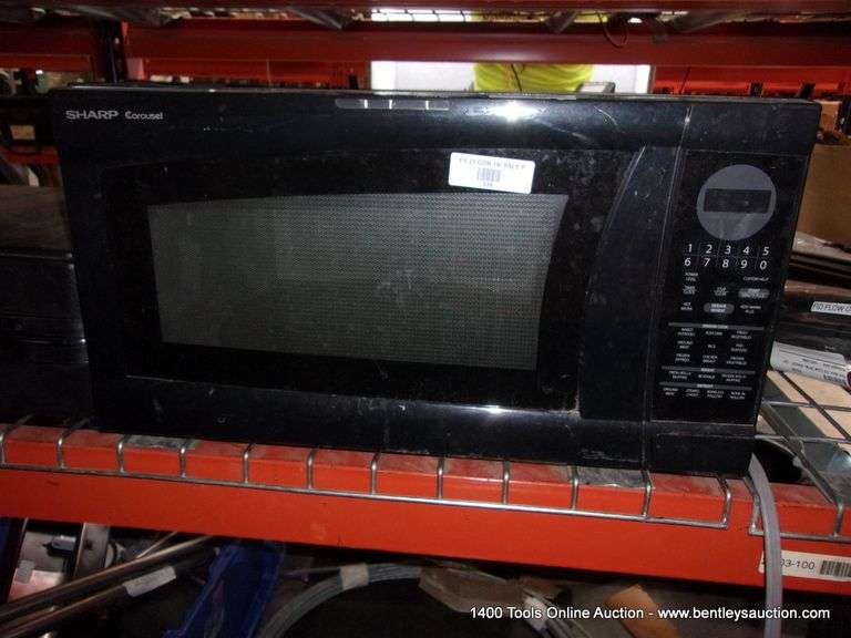 SHARP CAROUSEL MICROWAVE - Bentley & Associates, LLC