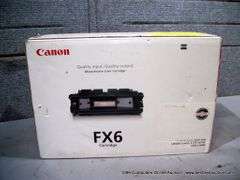 CANON FX6 CARTRIDGE - Bentley & Associates, LLC
