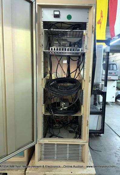 EQUIPMENT RACK W/ ELECTRONIC EQUIPMENT - Bentley & Associates, LLC