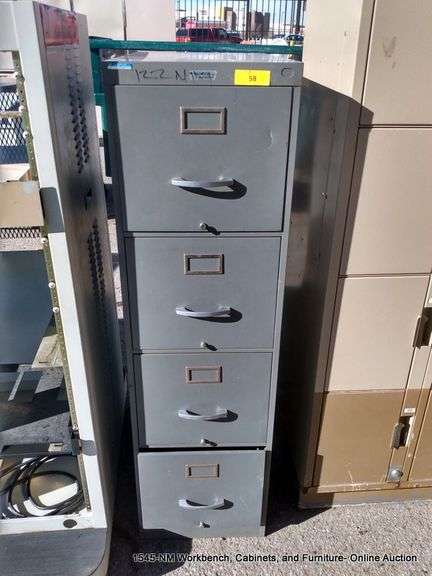 ANDERSON HICKEY CO 4-DRAWER FILE CABINET - Bentley & Associates, LLC