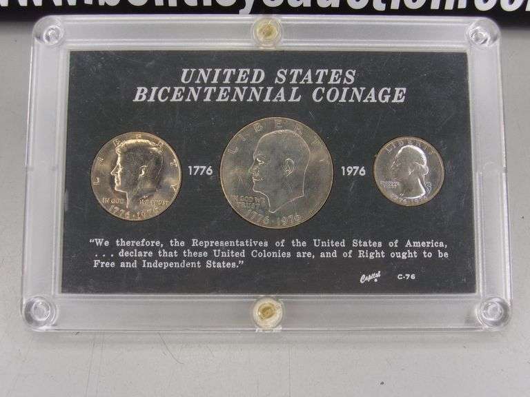 1776-1976 BICENTENNIAL COIN SET - Bentley & Associates, LLC