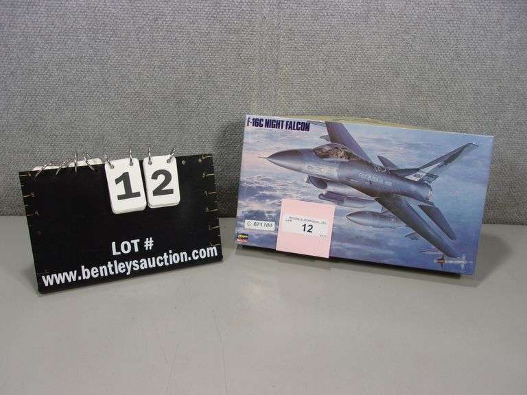 HASEGAWA F-16C NIGHT FALCON, 1/48 SCALE MODEL KIT, #06108 - Bentley ...