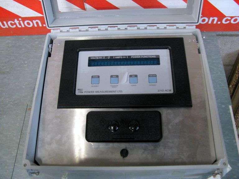 HOFFMAN NEMA 4X WINDOW ENCLOSURE POWER MEASUREMENT METER - Bentley ...