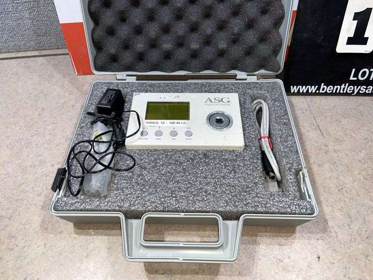 Asg Dtt Torque Tester Bentley And Associates Llc