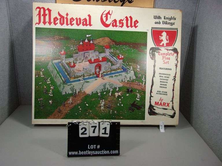 MARX TOYS MEDIEVAL CASTLE W/ KNIGHTS AND KINGS - Bentley & Associates, LLC