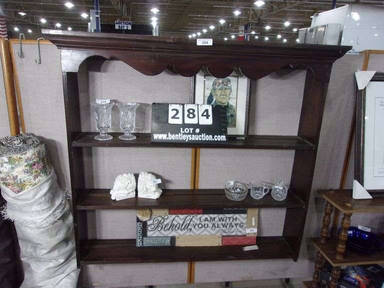 WALNUT DISPLAY SHELF - Bentley & Associates, LLC