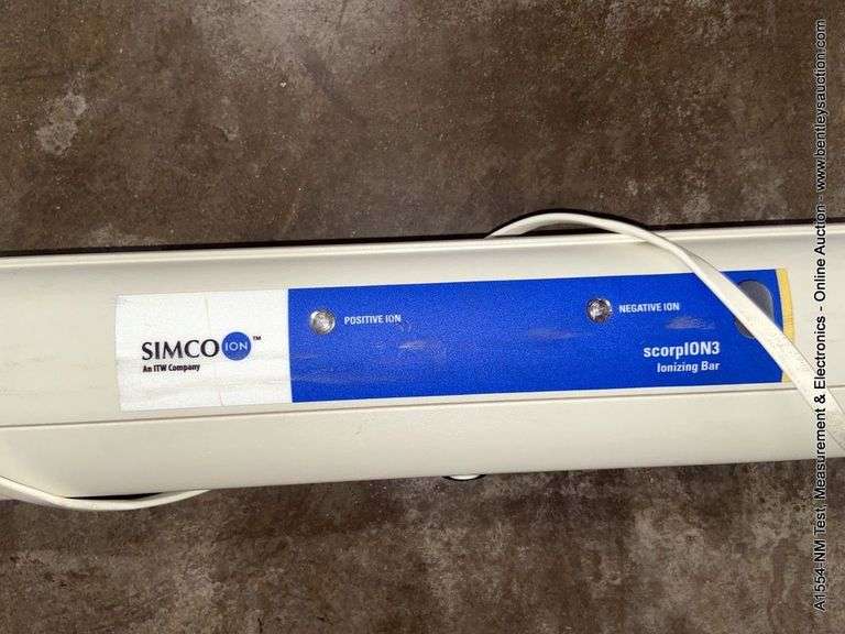 SIMCO SCORPION 3 IONIZING BAR - Bentley & Associates, LLC