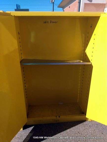 JUSTRITE FLAMMABLE LIQUID STORAGE CABINET - Bentley & Associates, LLC