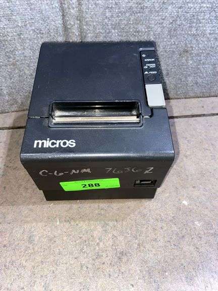 MICROS EPSON M129H RECEIPT PRINTER - Bentley & Associates, LLC