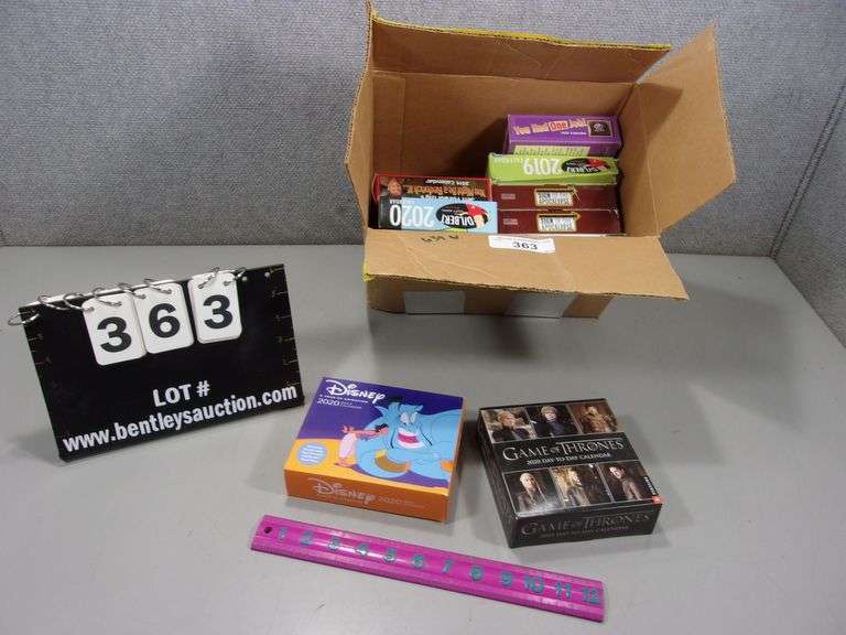 BOX: CALENDARS - Bentley & Associates, LLC