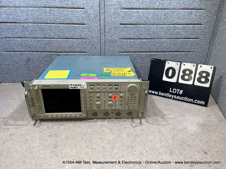 TEKTRONIX 684A COLOR FOUR CHANNEL DIGITIZING OSCILLOSCOPE - Bentley ...