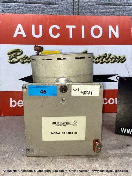MB DYNAMICS 50 EXCITER SHAKER - Bentley & Associates, LLC