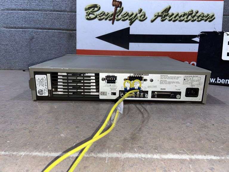 HP 6632A SYSTEM DC POWER SUPPLY - Bentley & Associates, LLC