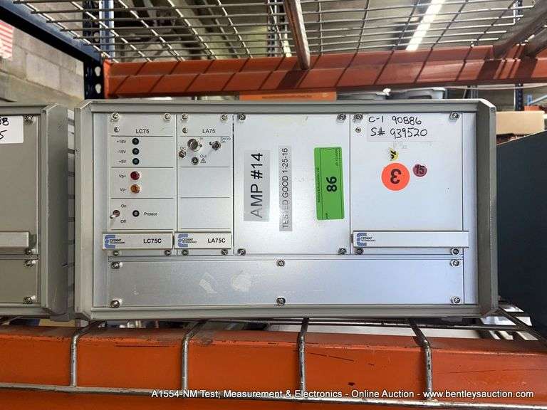 CEDRAT TECHNOLOGIES LA-75-06-027 AMPLIFIER - Bentley & Associates, LLC