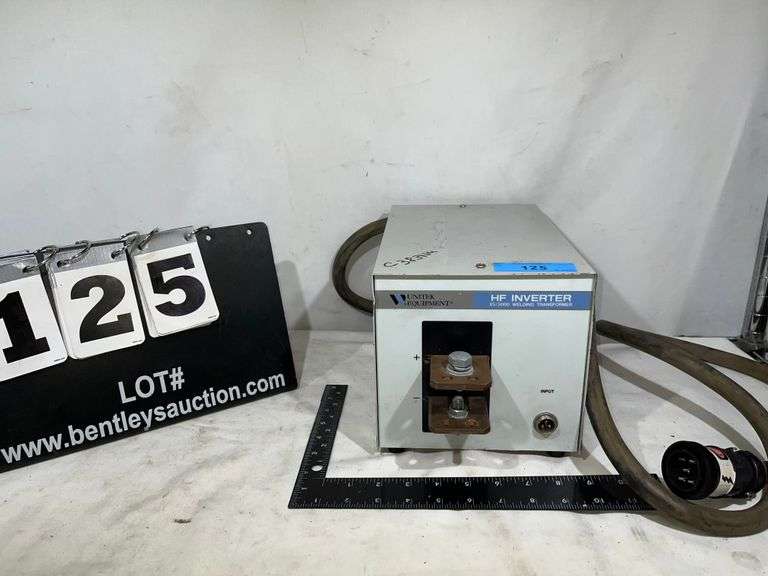 UNITEK EQUIPMENT 9-025-01 HF INVERTER - Bentley & Associates, LLC