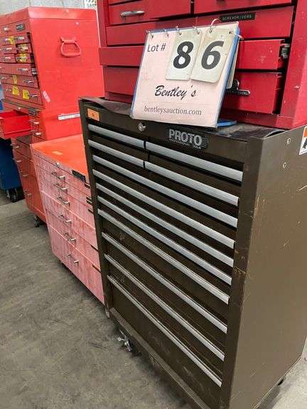 PROTO 12-DRAWER TOOLBOX ON WHEELS - Bentley & Associates, LLC