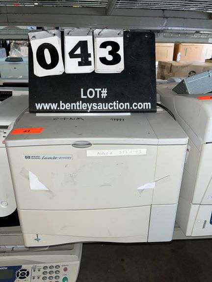 HP LASERJET 4100DTN PRINTER - Bentley & Associates, LLC