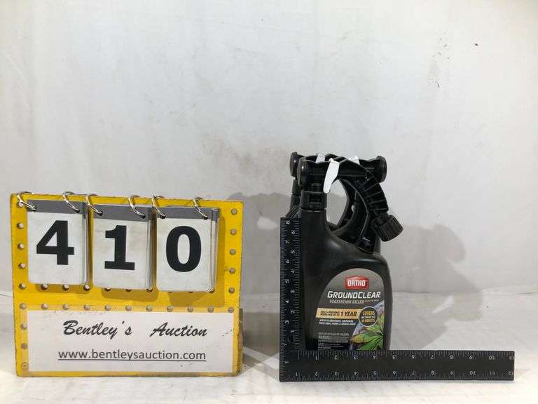 ORTHO GROUND CLEAR VEGETATION KILLER - AS IS (3X MONEY) - Bentley ...