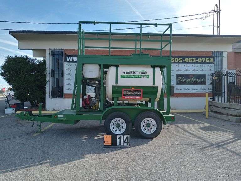 2008 NOMANCO ST611 TURBO TURF HYDRO SEEDING SYSTEM TRAILER, VIN ...