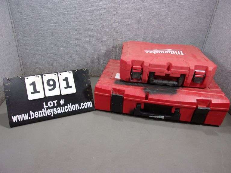 TOOLBOXES - HILTI AND MILWAUKEE (2X MONEY) - Bentley & Associates, LLC