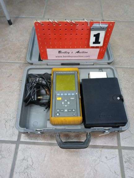 FLUKE 98 AUTOMOTIVE SCOPEMETER W/ ACCESSORIES - Bentley & Associates, LLC