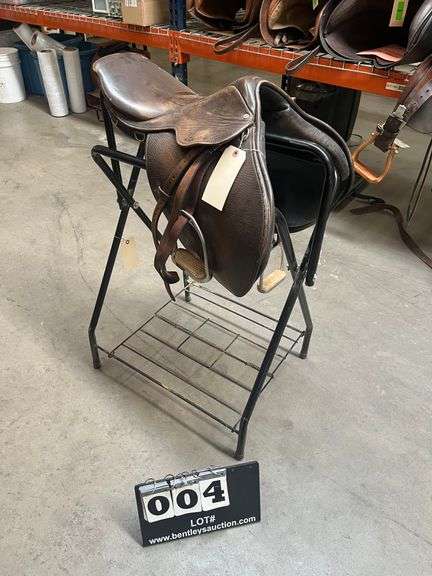 COURBETTE SADDLERY CO. JUMPING SADDLE W/ ENGLISH STIRRUPS - BROWN ...