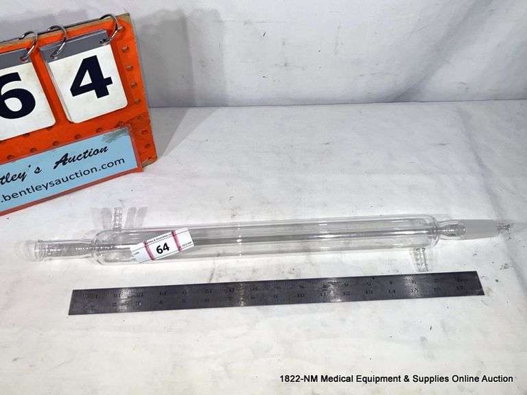 PYREX GLASS JACKETED GLASS CONDENSER - Bentley & Associates, LLC