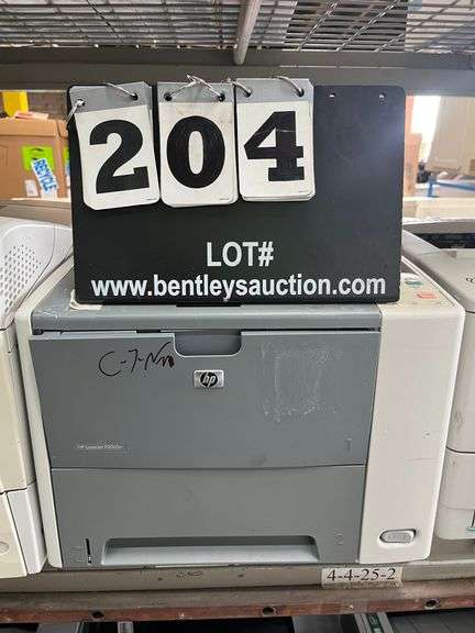 HP LASERJET P3005N - Bentley & Associates, LLC